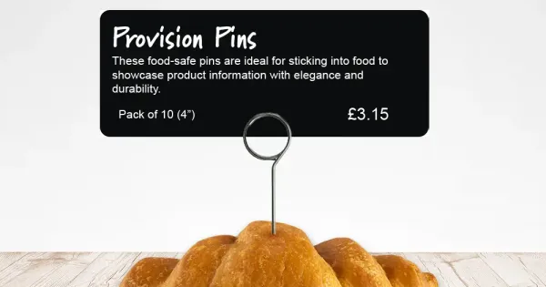 Price Sign Spikes | Price Sign Display Accessories